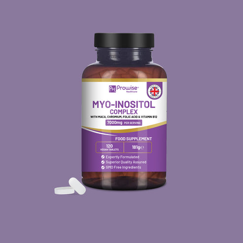Myo Inositol Complex 7000mg 120 Vegan Tablets UK