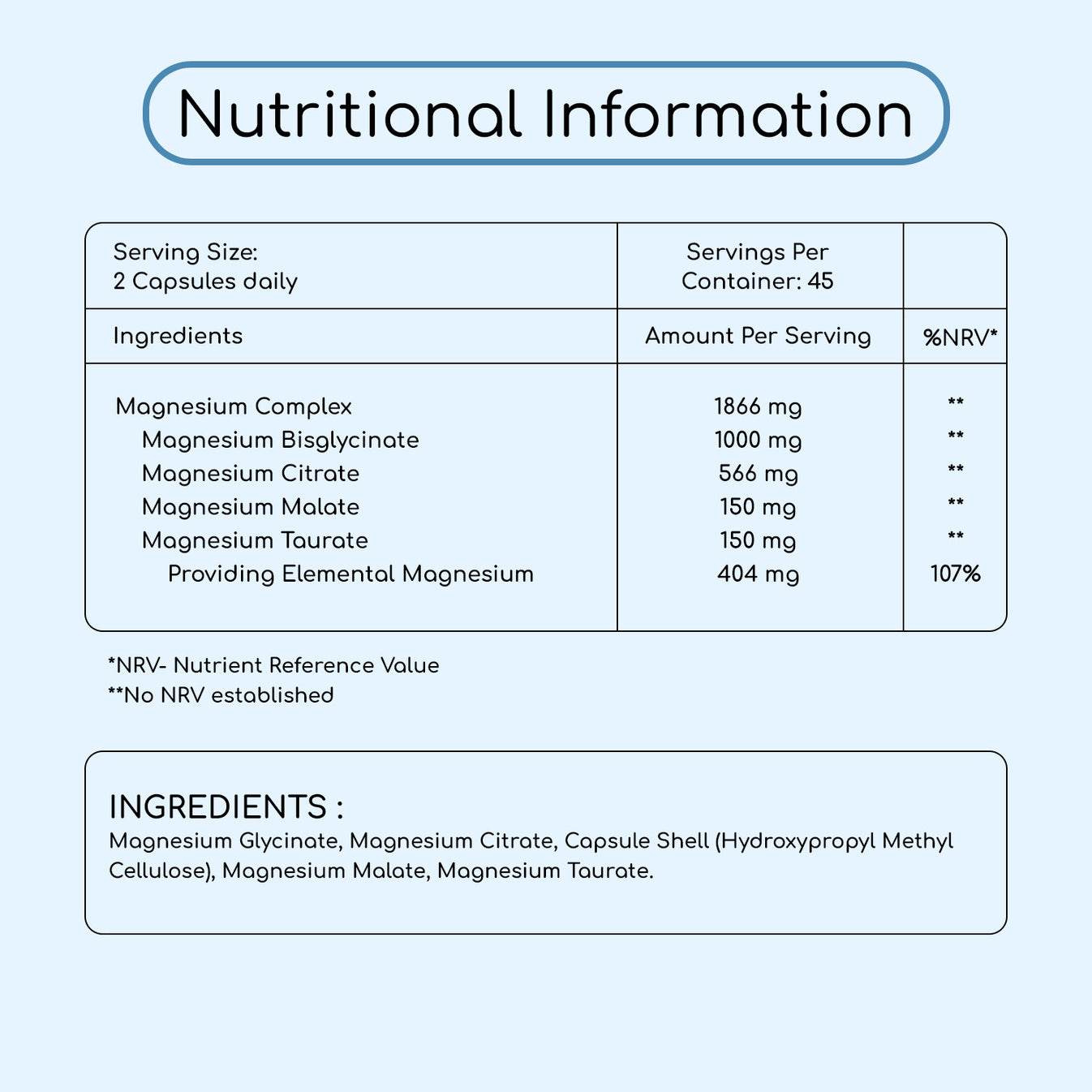 Prowise Advanced 4 in 1 Magnesium Complex 1866mg