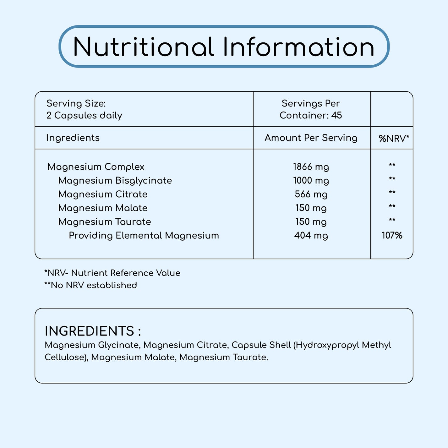 Prowise Advanced 4 in 1 Magnesium Complex 1866mg