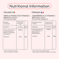Prowise High Strength 10000mg 90 Cranberry Tablets