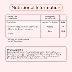 Prowise High Strength 10000mg 90 Cranberry Tablets