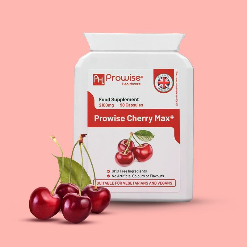 Montmorency Cherry Supplement 2100mg 90 Capsules | UK Made
